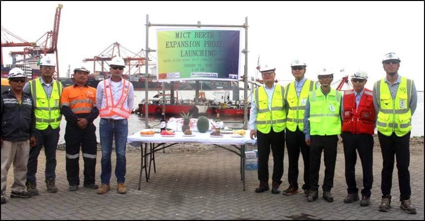LAUNCHING OF MICT BERTH-7 EXPANSION PROJECT - SB Construction Corporation LAUNCHING OF MICT BERTH-7 EXPANSION PROJECT - SB Construction Corporation