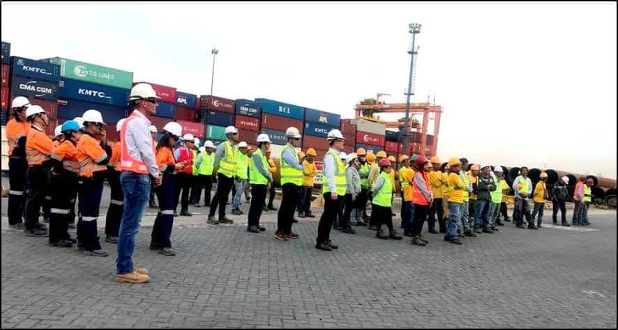 LAUNCHING OF MICT BERTH-7 EXPANSION PROJECT - SB Construction Corporation LAUNCHING OF MICT BERTH-7 EXPANSION PROJECT - SB Construction Corporation
